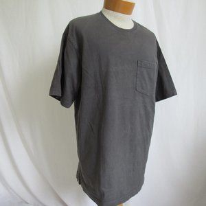 Duluth Trading Co | Shirts | Duluth Gray Long Tail Tee With Pocket Mens ...